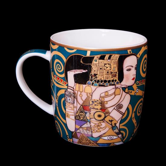 Gustav Klimt Porcelain mug : Expectation (metal tin)