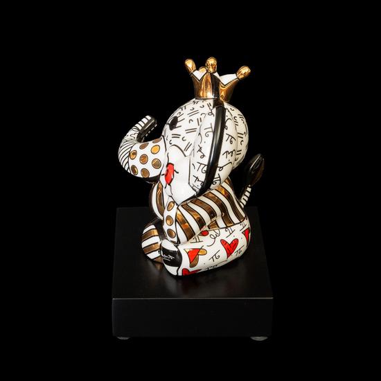 Figurine Romero Britto : Golden Spring Elephant