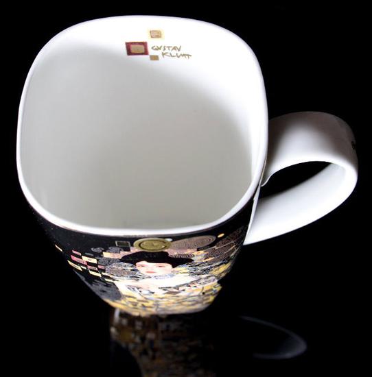 Gustav Klimt Artistic Mug : Adele Bloch Bauer (black), Goebel