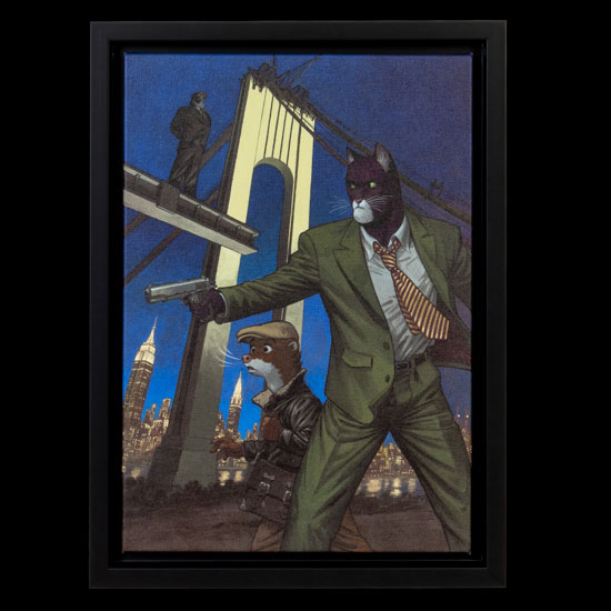 Juanjo Guarnido Fine Art Reproduction on Canvas - Blacksad, They All ...